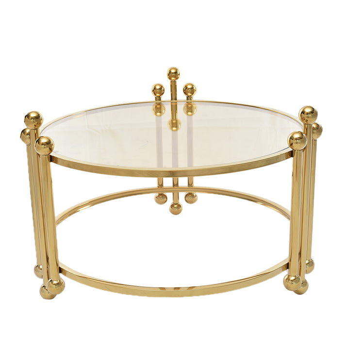 Triple Table, 45×80 cm - Gold - kandilegypt