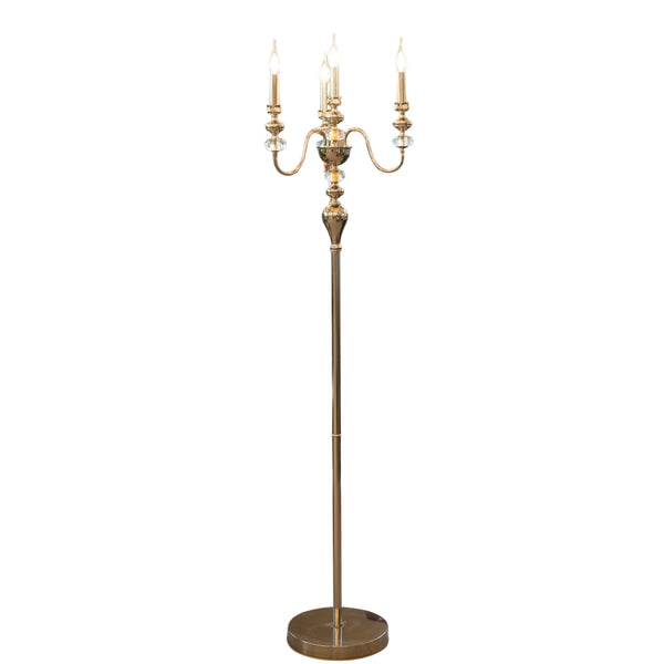 Ricky Floor Lamp, 4 Lights, Copper, 150×60 cm - Solitaire Gold - Kandil ...